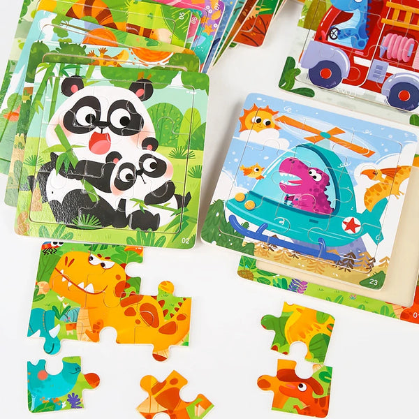 Kitty | Kinderpuzzle aus Holz – Bimbino